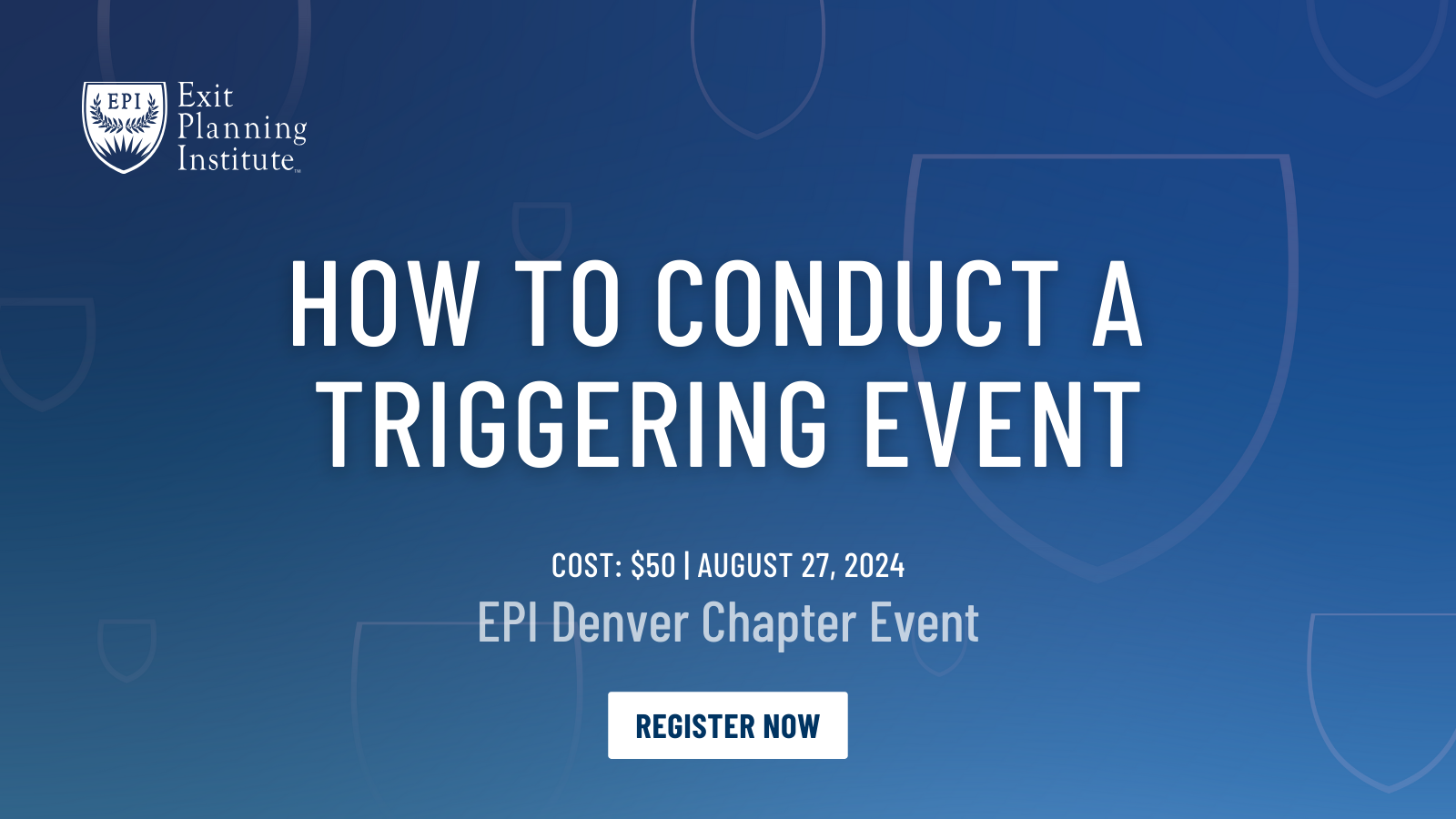 How to Conduct a Triggering Event